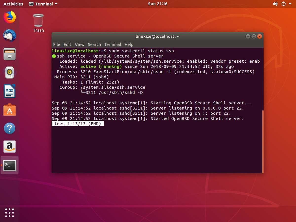 How to Enable SSH on Ubuntu 18.04 | Linuxize