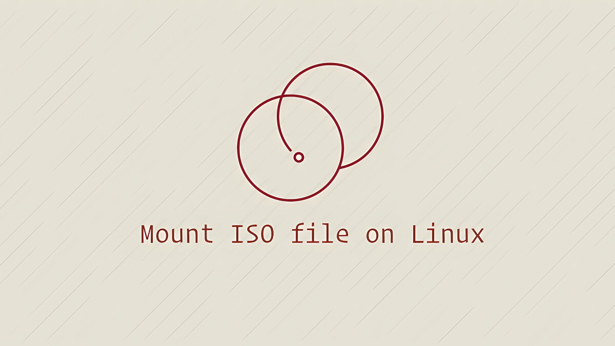How to Mount ISO File on Linux | Linuxize