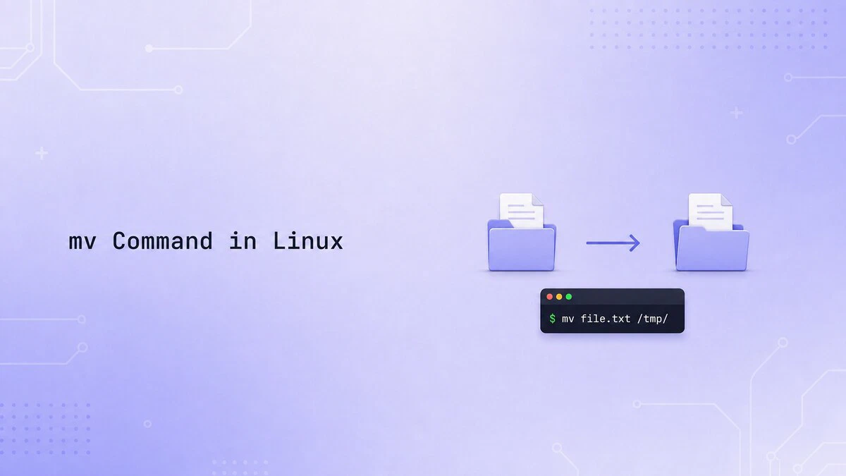 mv Command in Linux: Move Files and Directories | Linuxize