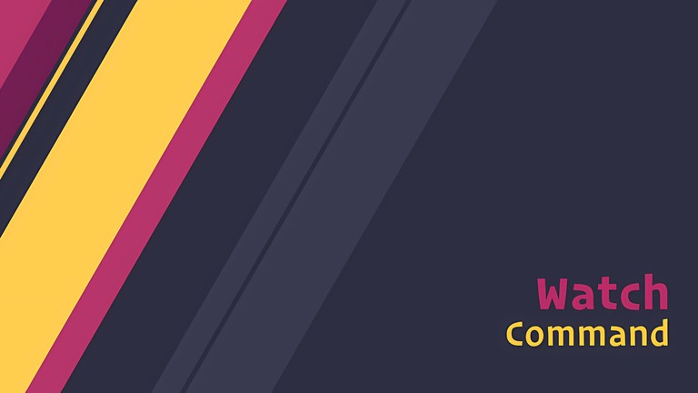 Linux Watch Command | Linuxize