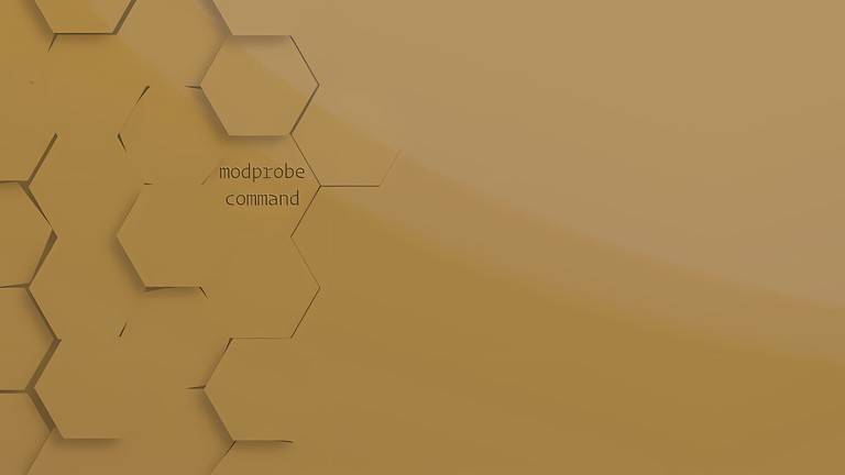 Modprobe Command in Linux | Linuxize