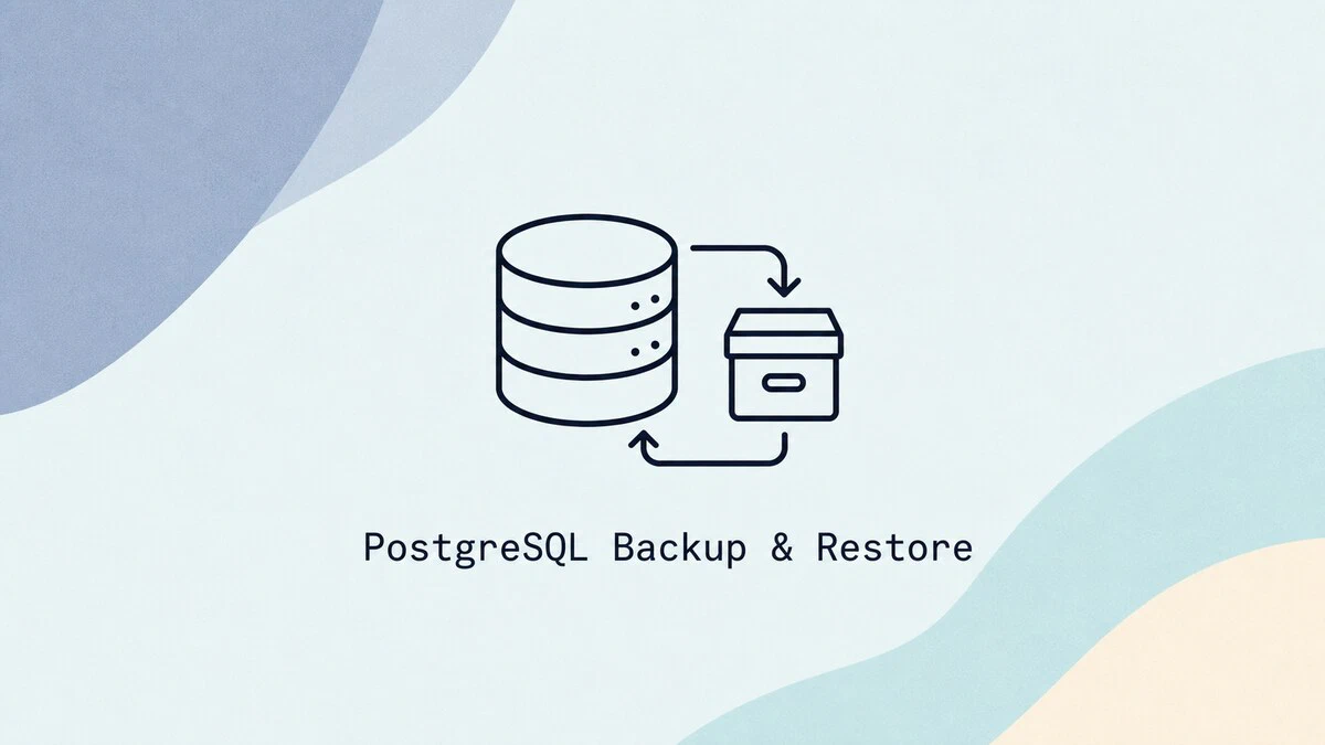 PostgreSQL Backup and Restore with pg_dump and pg_restore | Linuxize